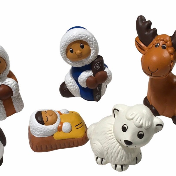 Alaska Nativity Set - Etsy