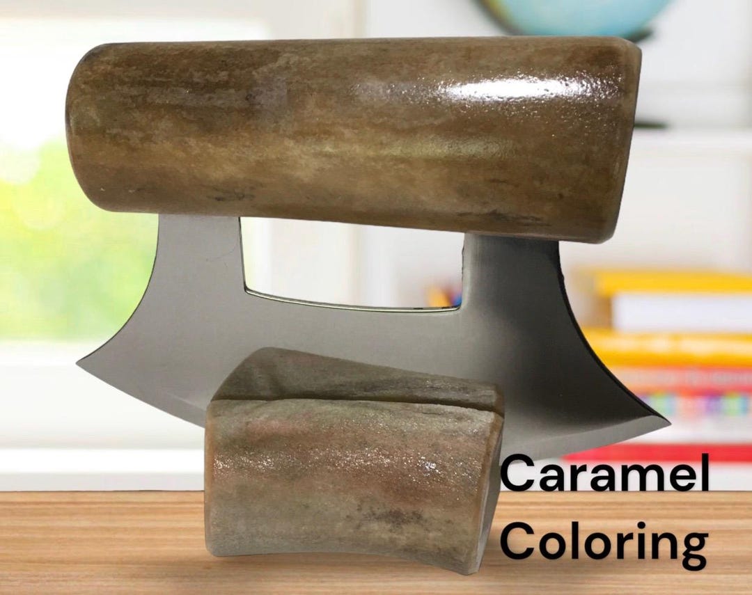 Handmade Made in Alaska Polished Natural Carmel Coloring Hearty Handle ...