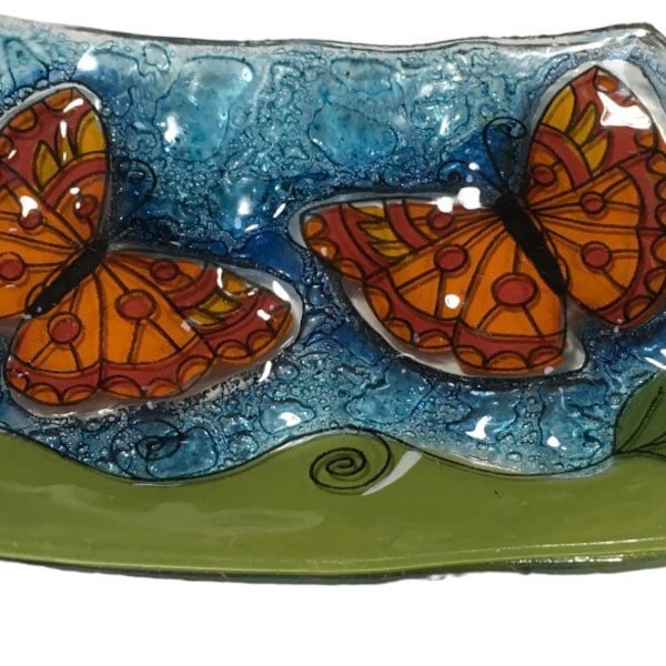 Butterfly Dish - Etsy