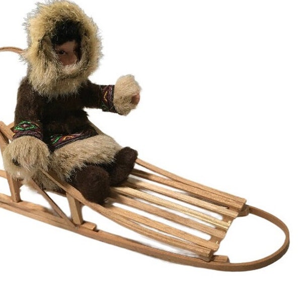 Vintage Eskimo Ornament - Etsy