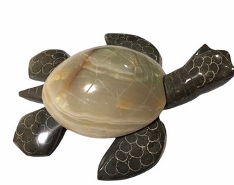 Marble Turtle | Etsy