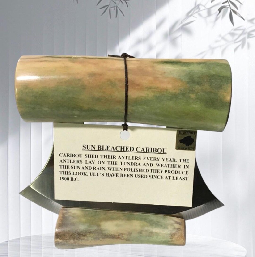 Handmade Made in Alaska Polished Natural Green Coloring Sunbleached ...