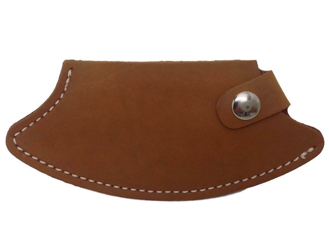 Handmade Genuine Leather Ulu Knife Quality Sheath Natural for Inupiat ...