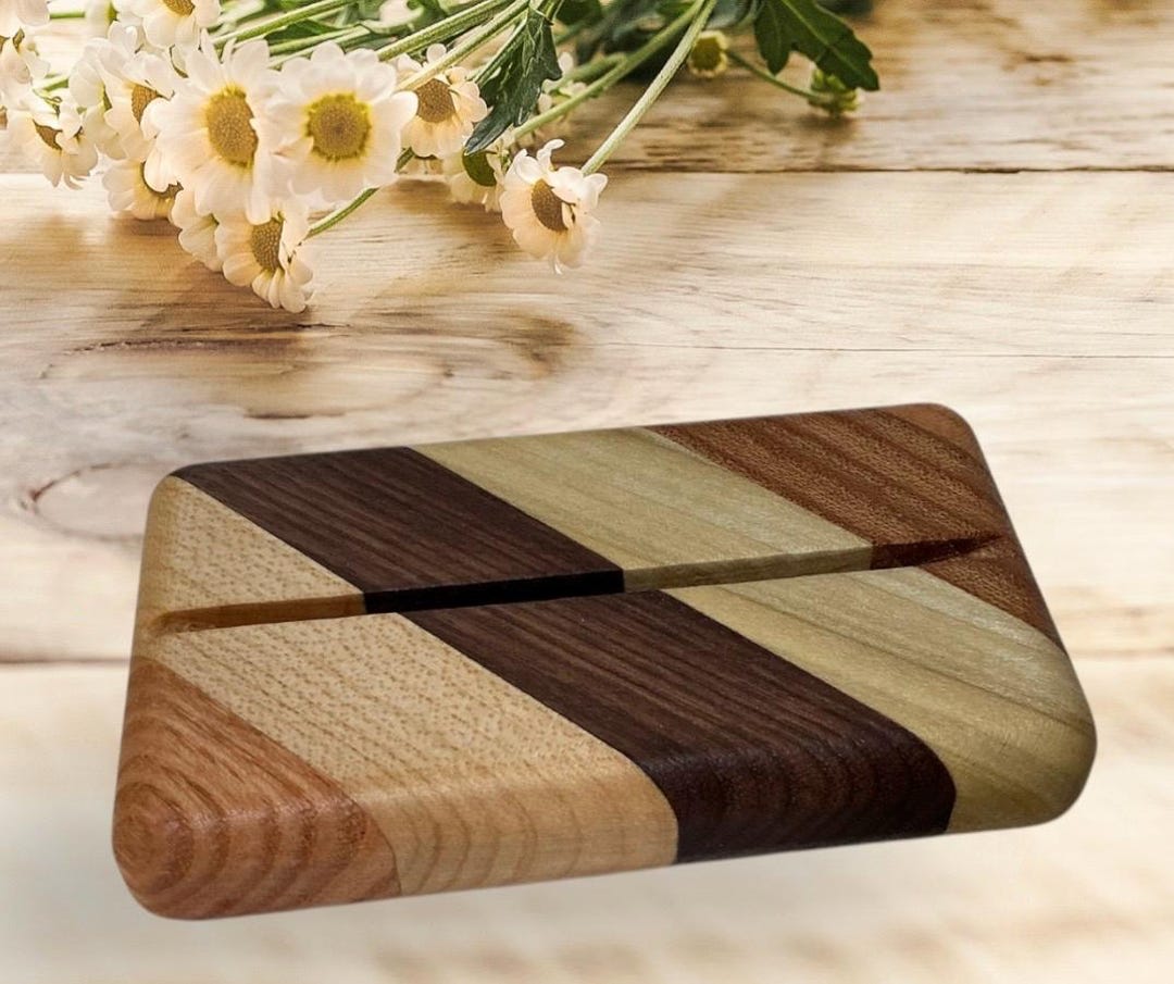 Handmade Natural Wood Assortment Wood Stand Base Block for Alaskan Ulu ...