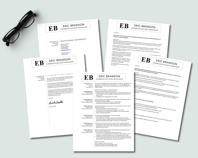 Best Entry Level Interview Package Bundle for Job Search: - Etsy