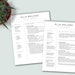 Interview Template Bundle: Resume With Optional Page 2, Cover Letter ...
