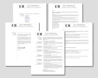 Executive Interview Package Bundle for Job Search: Resume | Etsy