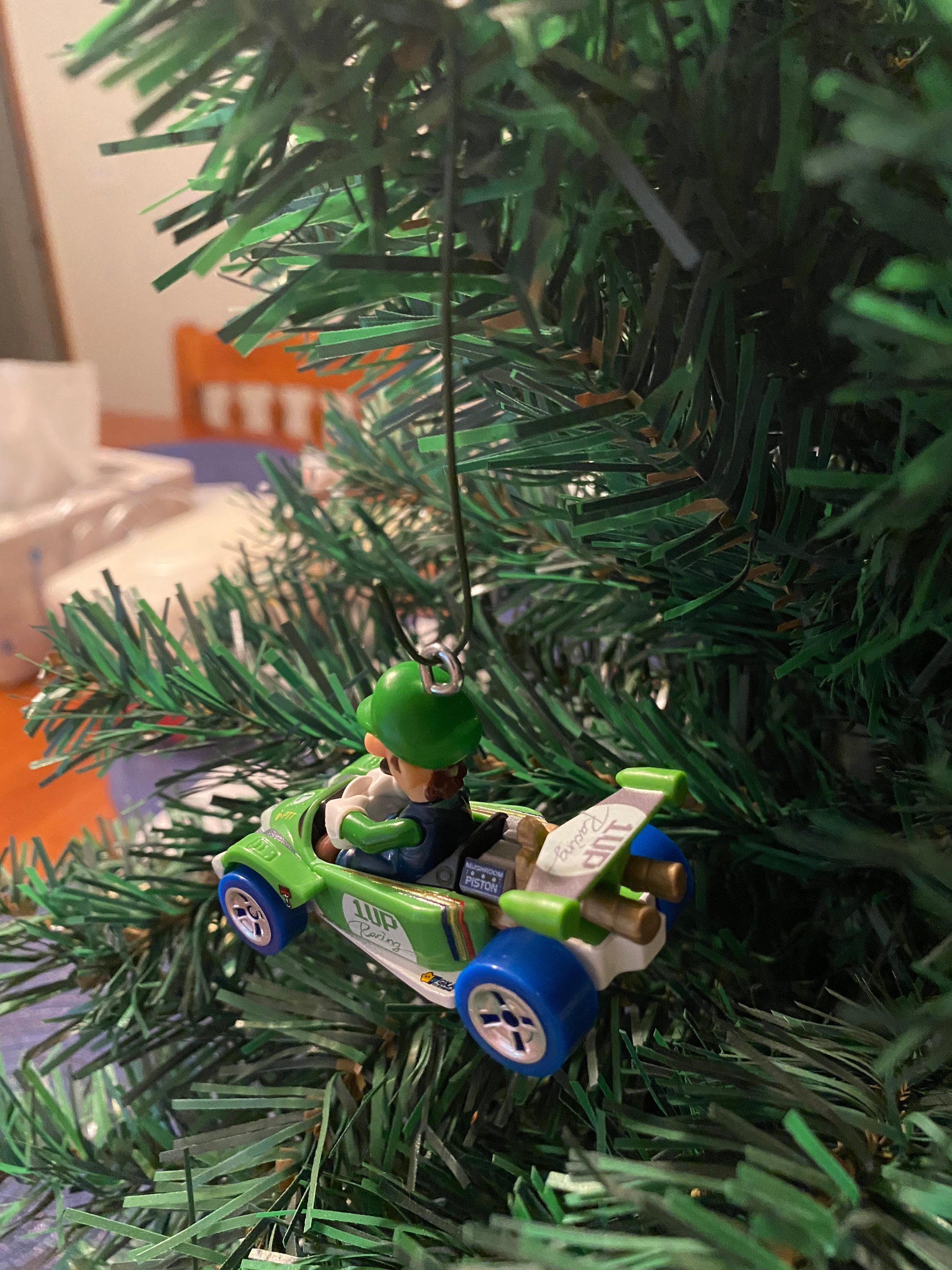 Nintendo Mario Kart Character Christmas Ornament Luigi | Etsy