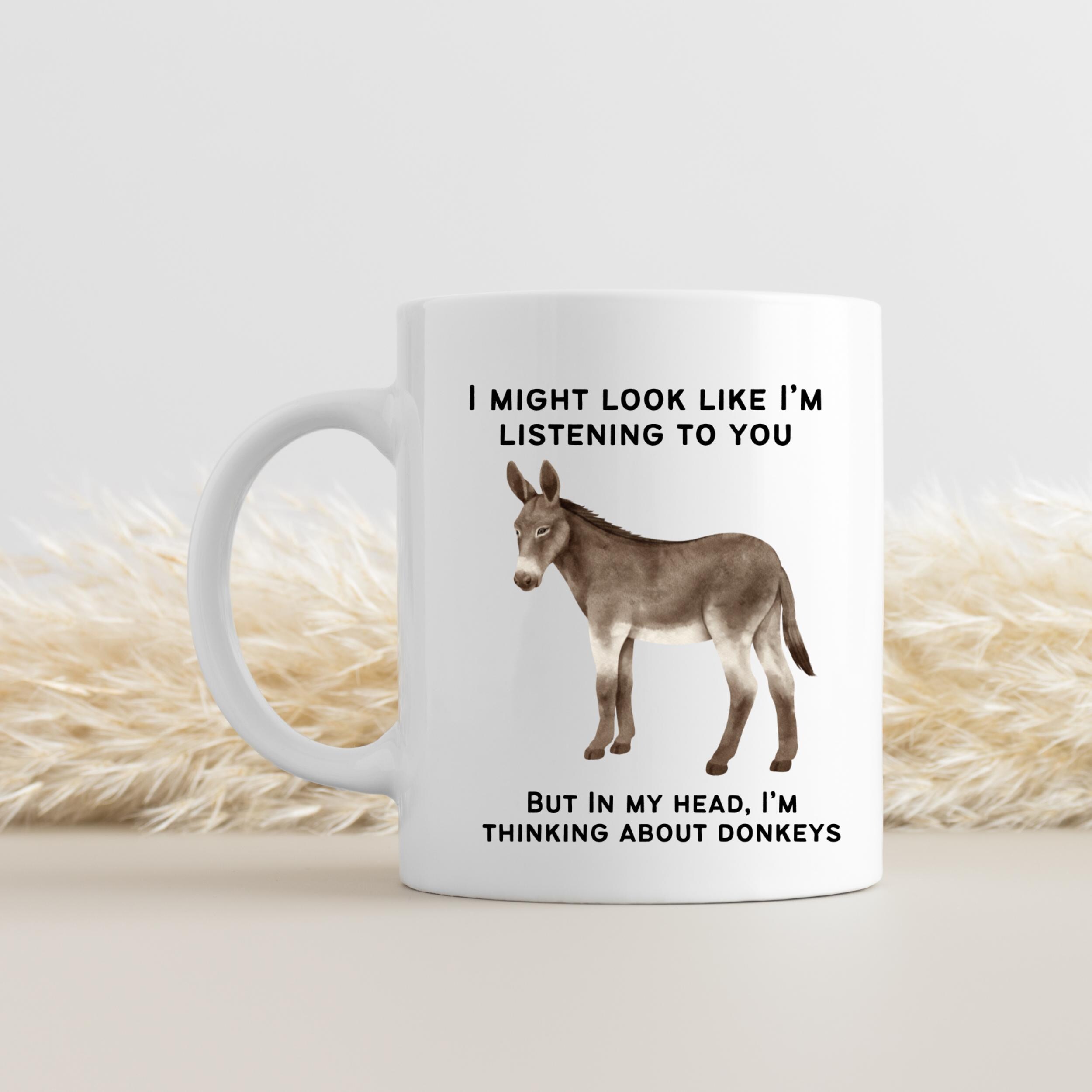 Donkey Mug, Donkey Lover Gifts,funny Novelty Gift Mug - Etsy