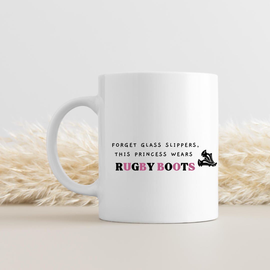 Girl Rugby Mug, Gift for Rugby Princess, Female Rugby, Female Rugby ...