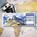 Printable Peru Ticket Template,peru Surprise Gift Ticket,london ...