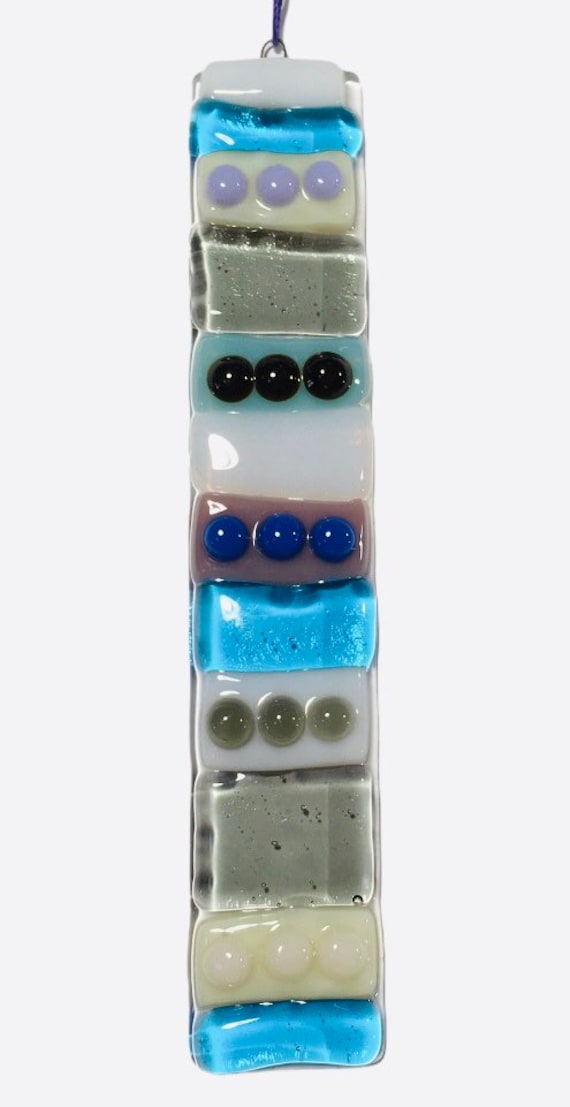 Handmade Fused Glass Suncatcher 6 Color Pop Window Color | Etsy