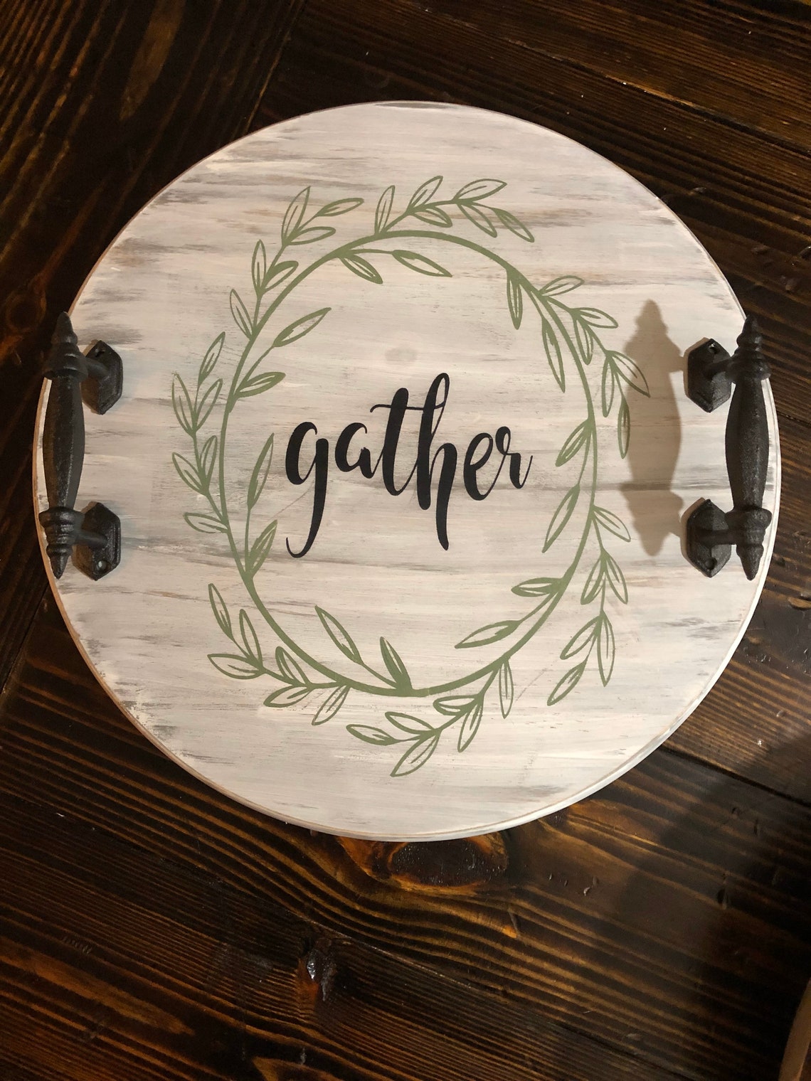 18 Inch Gather Lazy Susan Various Colors - Etsy