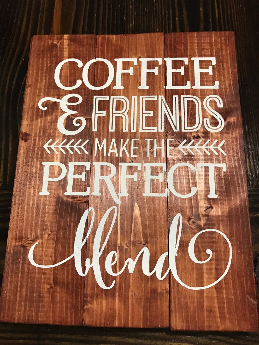 17x 14 Inch Coffee and Friends Sign - Etsy