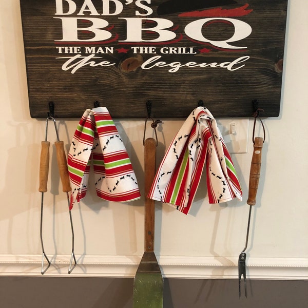 Bbq Utensil Holder - Etsy