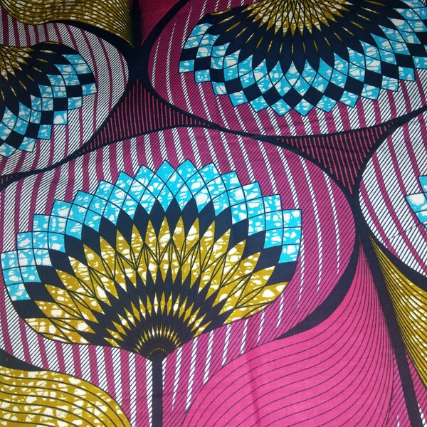 African Fan Black - Etsy