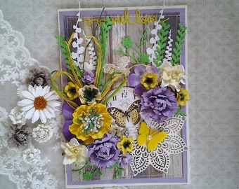 3d greeting card | Etsy