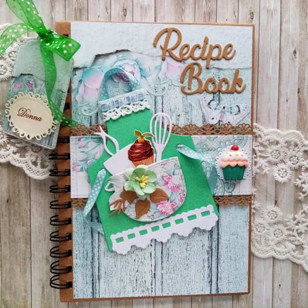 Handmade Recipe Book - Etsy