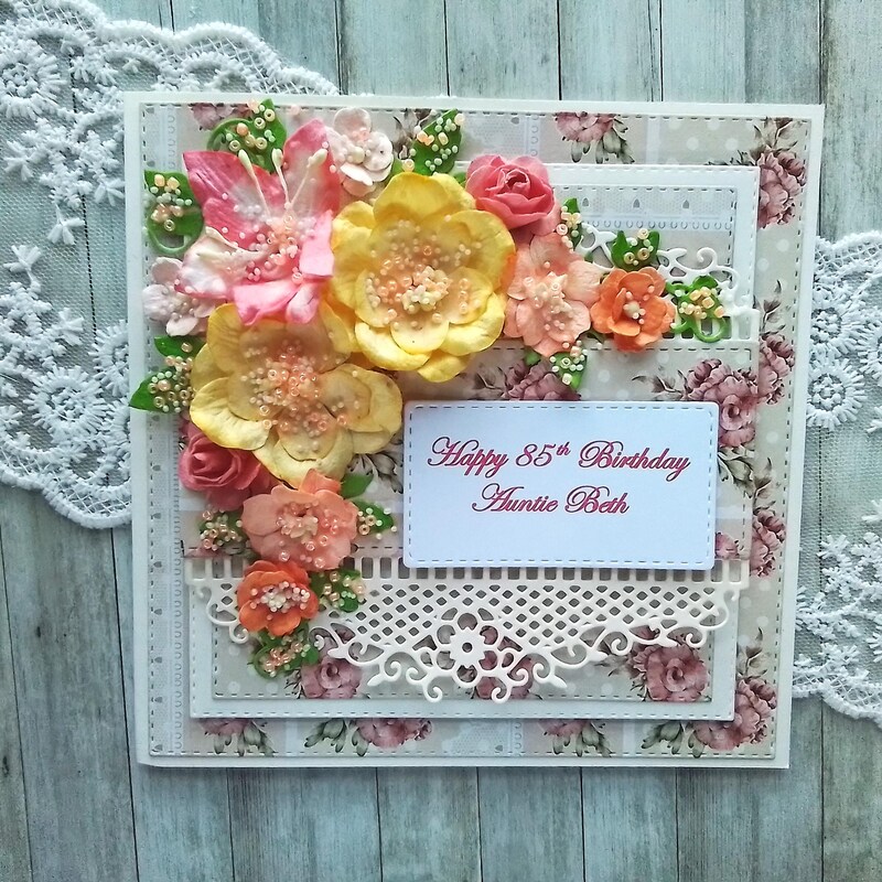 3d Handmade Card - Etsy