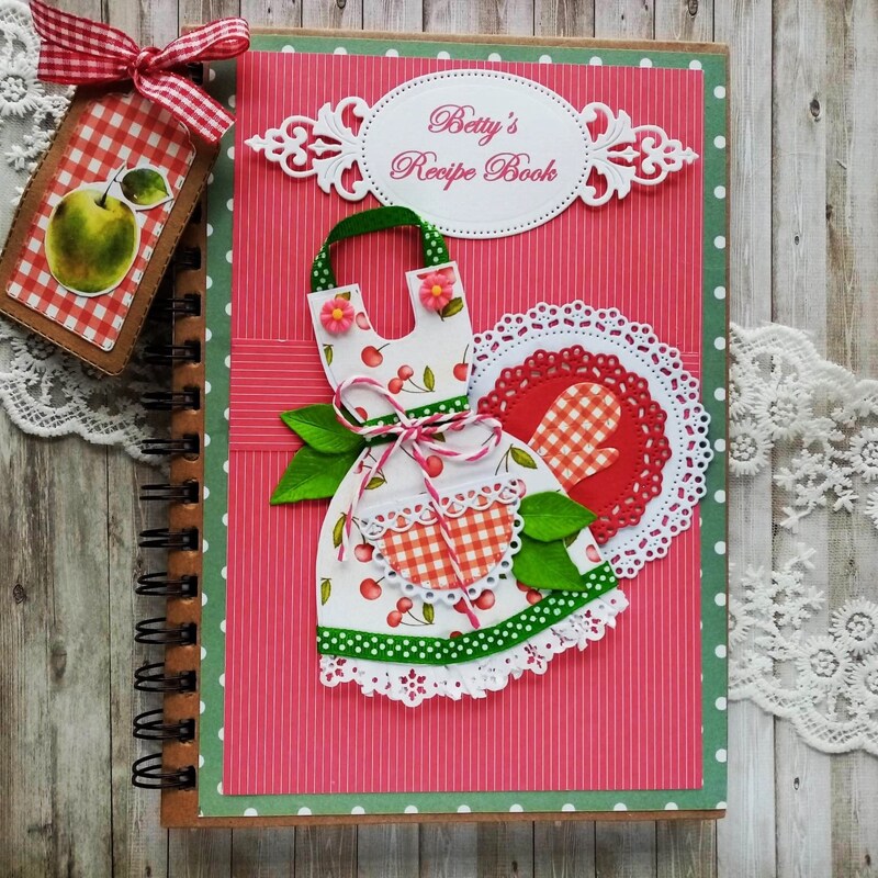 Handmade Recipe Book - Etsy