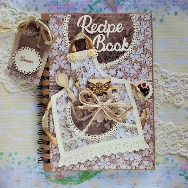 Handmade Recipe Book - Etsy