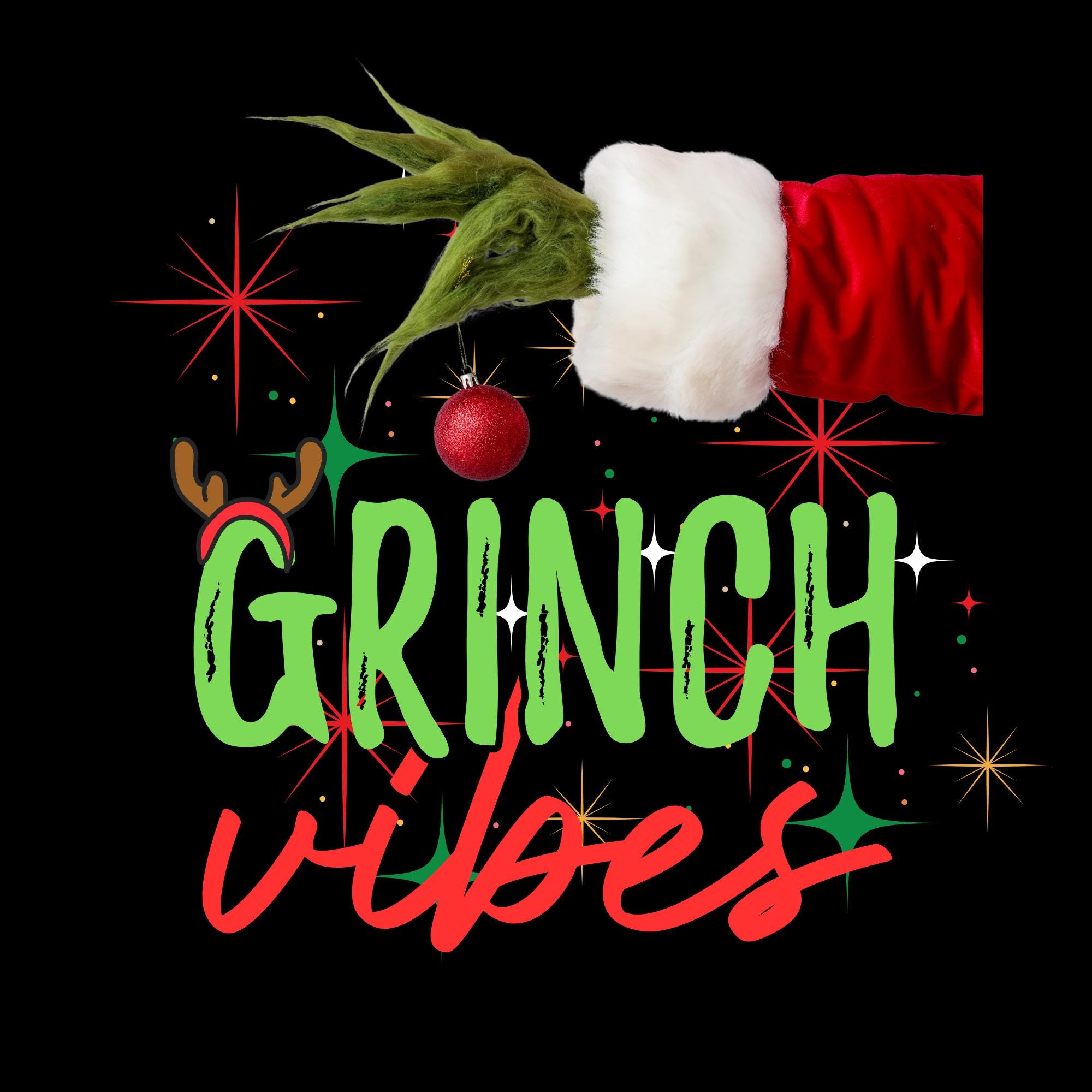 Grinch Christmas PNG | Sublimation Design (digital Download) - Etsy