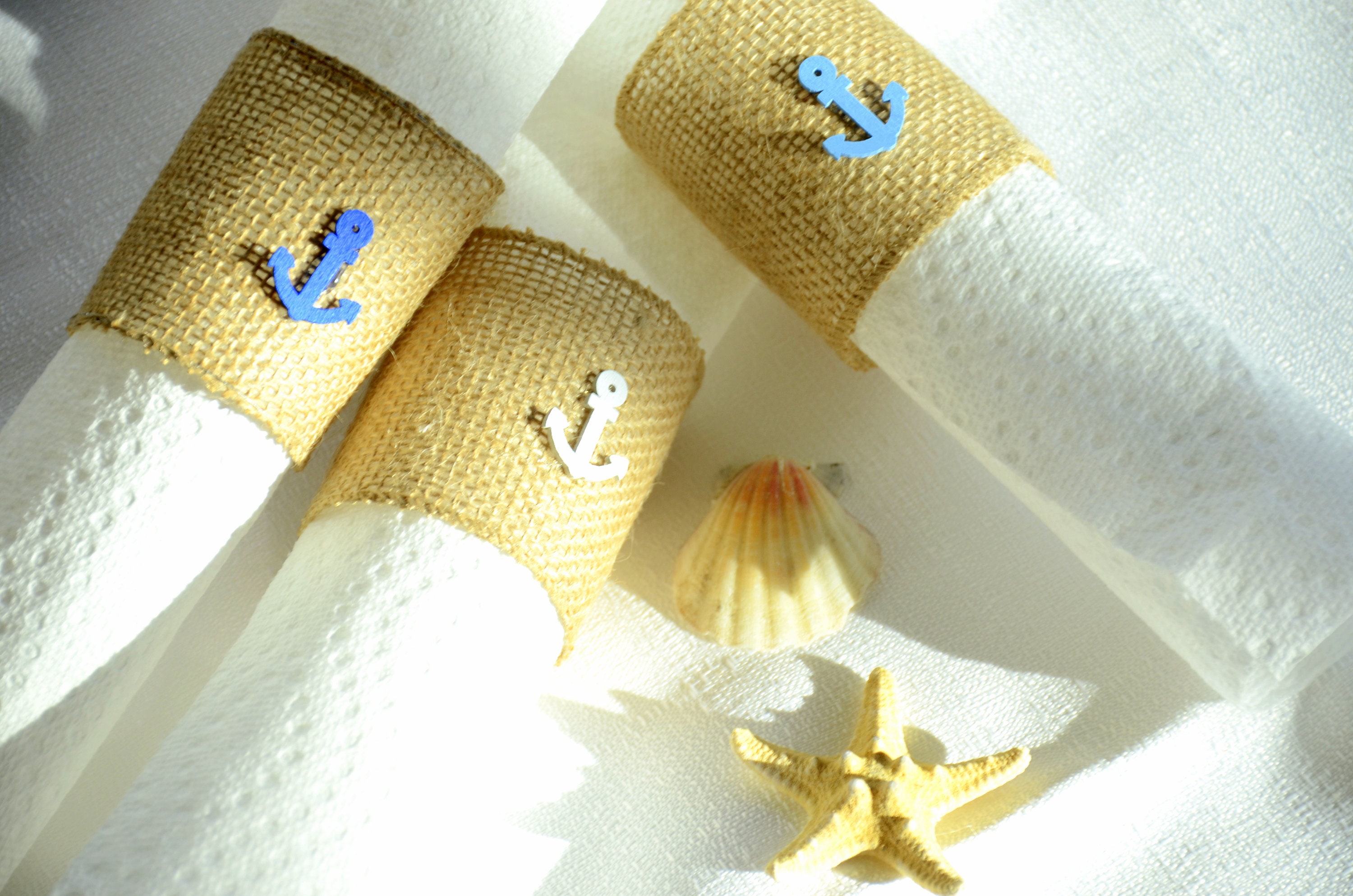 Jute Napkin Ringburlap Weddingnapkin Ringsrustic Wedding - Etsy