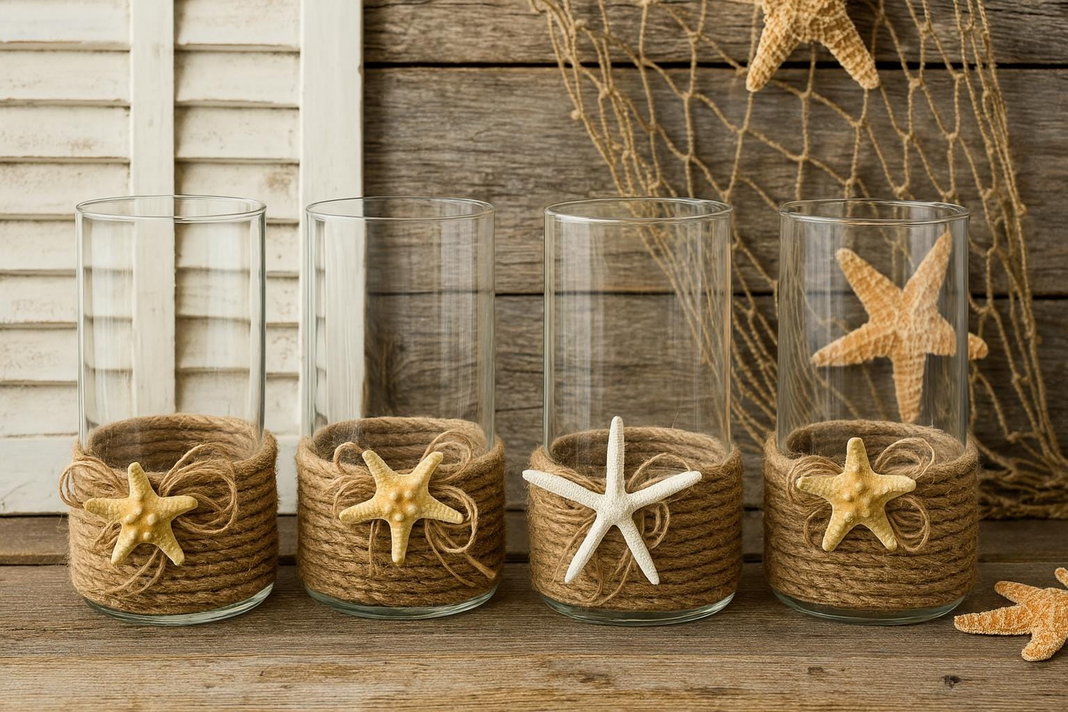 Ocean Theme Decor, Beach Tropical Table Decor, Coastal Home Decor ...