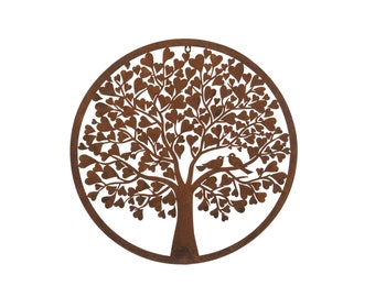 Beautiful Extra Large Rustic Wall Art Swirling Tree Wall - Etsy UK