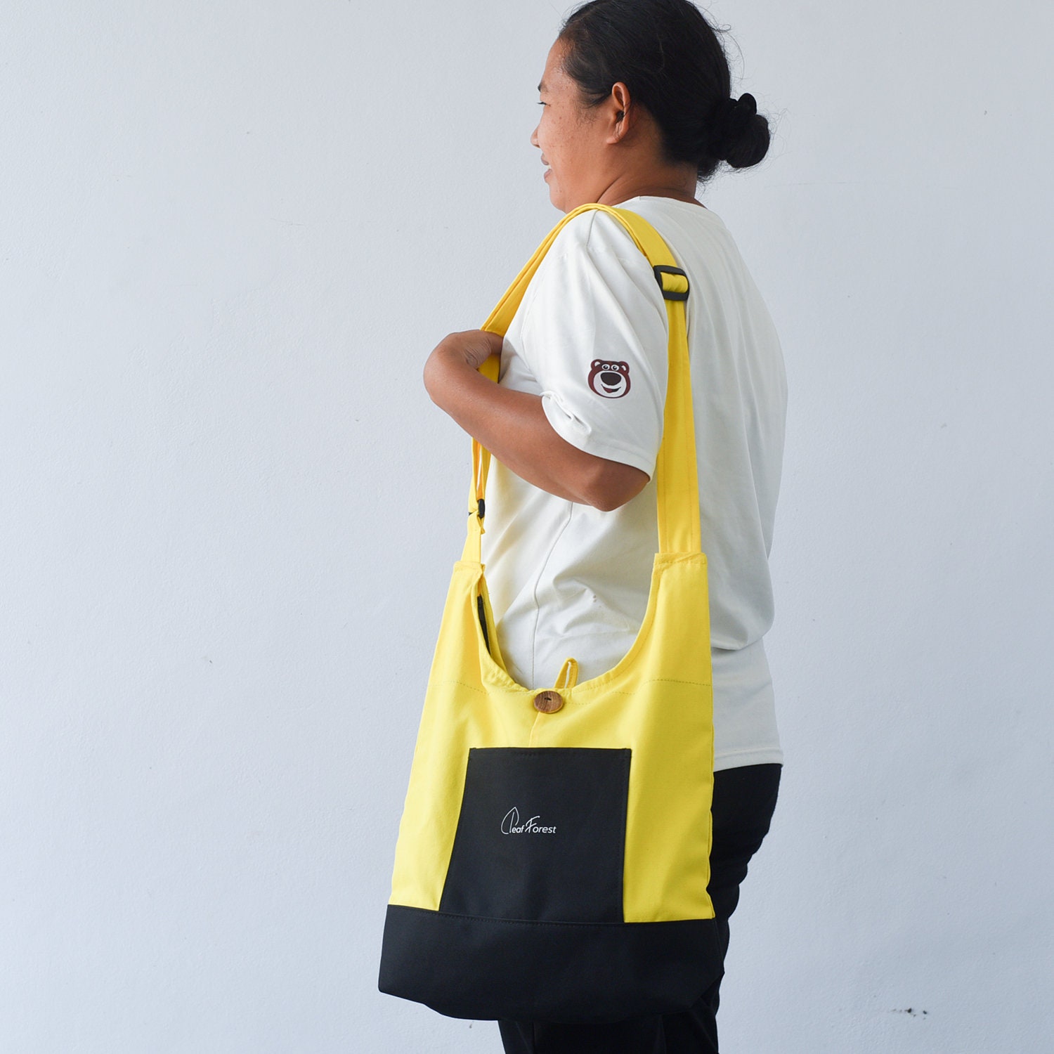 Modern Bag Canvas Fabric Bindle Style - Etsy