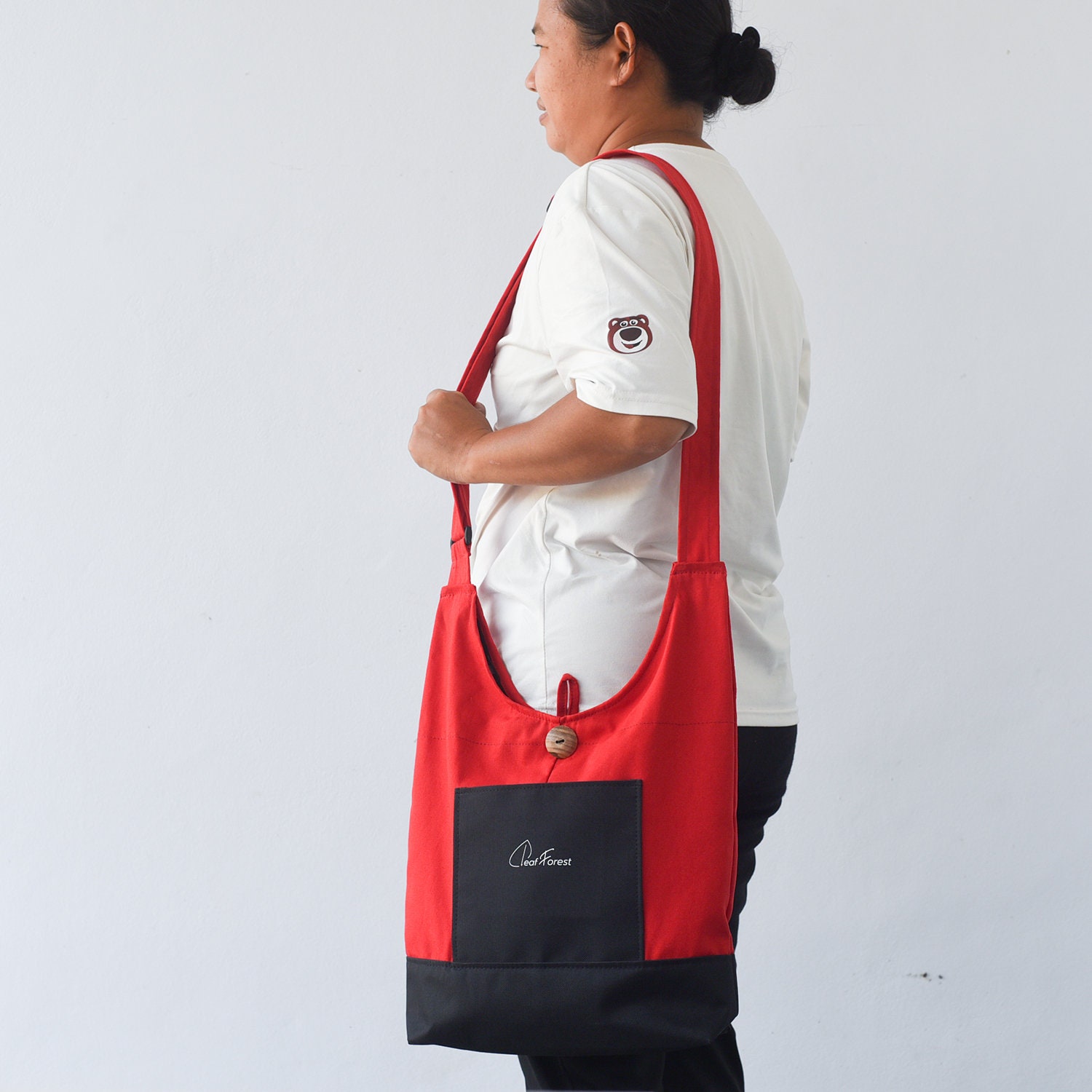 Modern Bag Canvas Fabric Bindle Style - Etsy