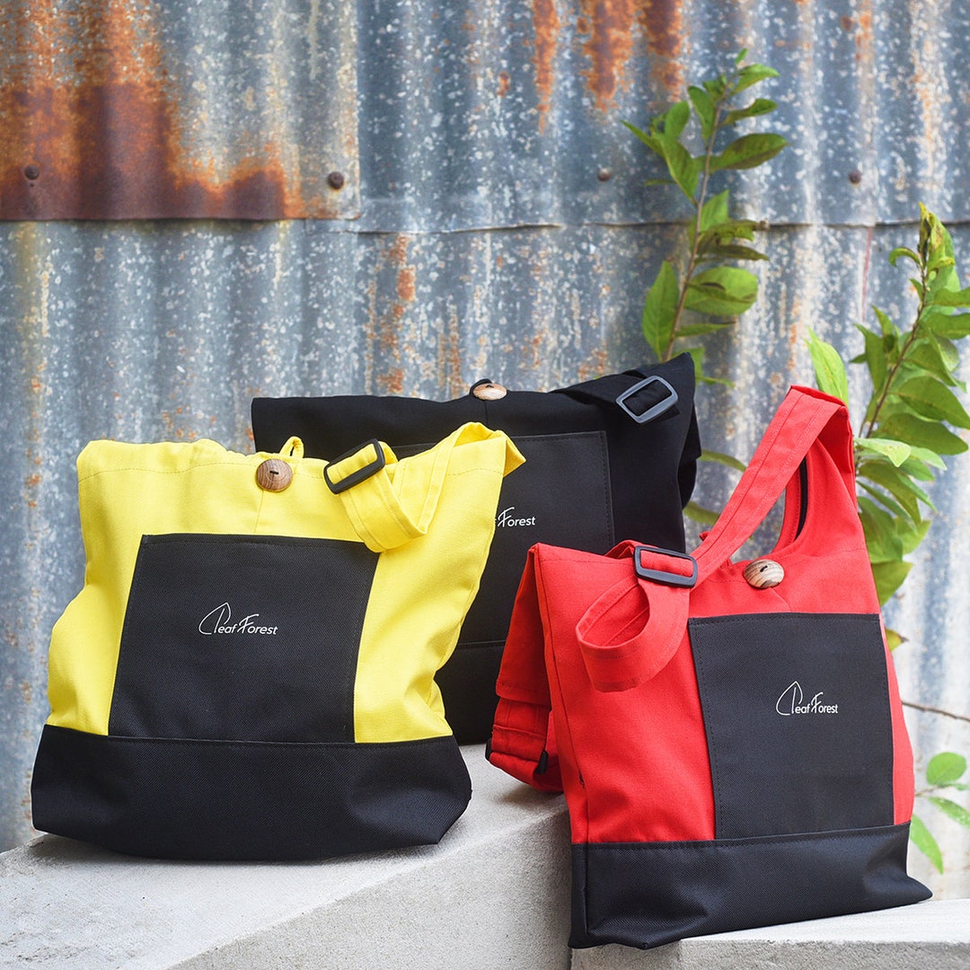 Modern Bag Canvas Fabric Bindle Style - Etsy