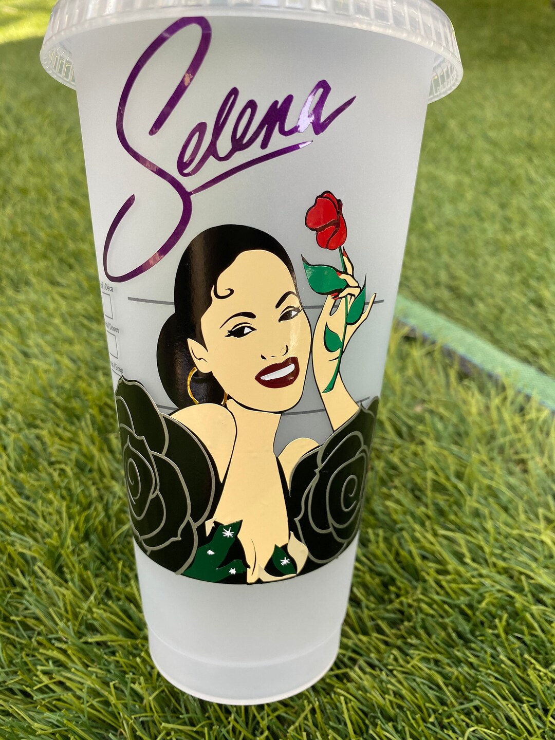 Selena Coffee Cup Selena Coffee Cup Selena Ice Coffee Cup - Etsy