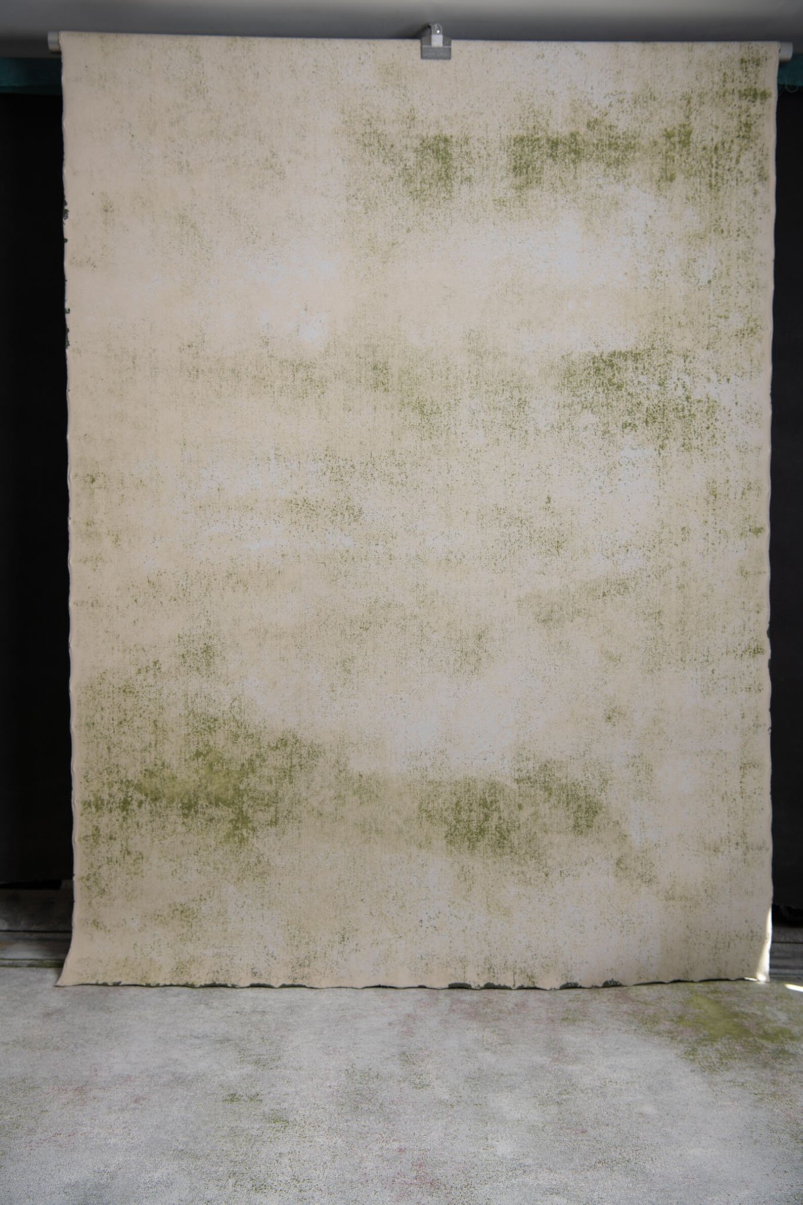Olive Green Hand Painted Canvas Backdrop 180x270cm Soft - Etsy