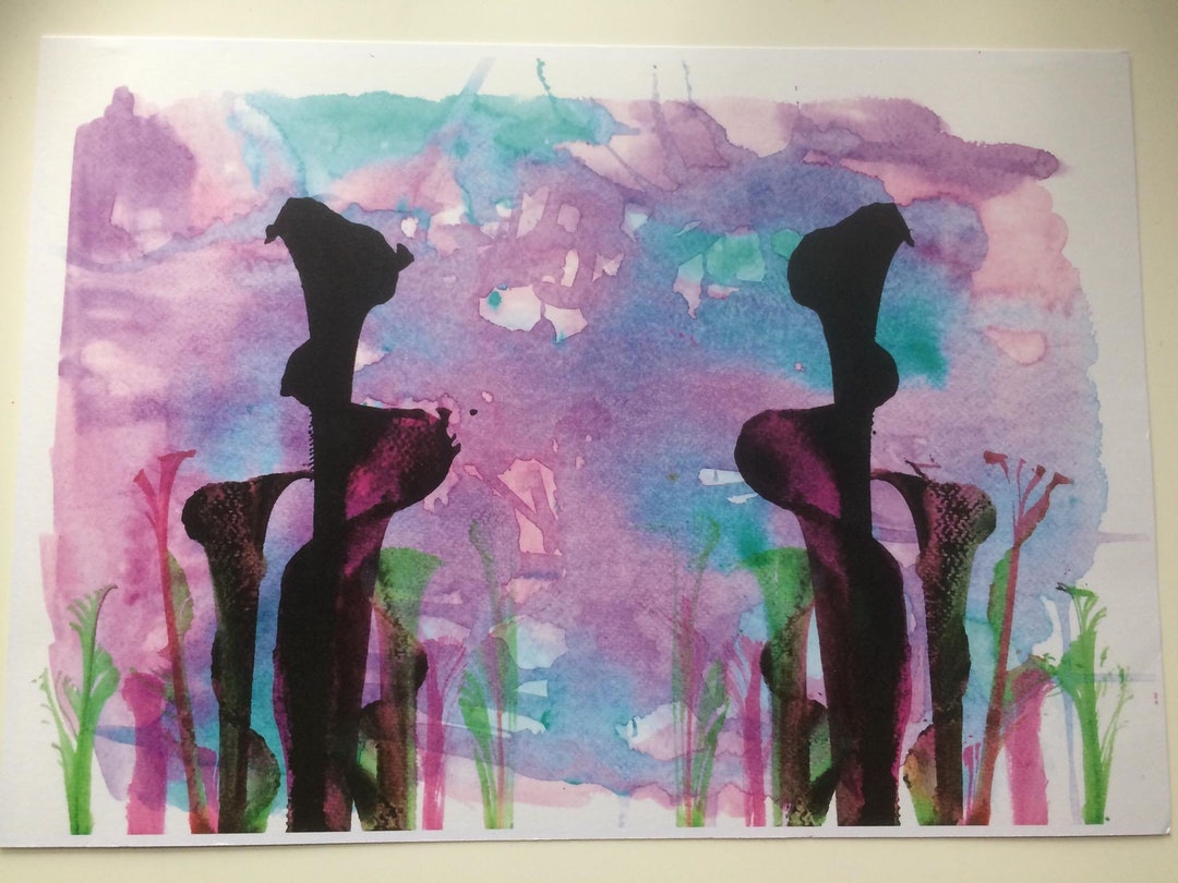 Seaweed String Art A4 Art Print - Etsy