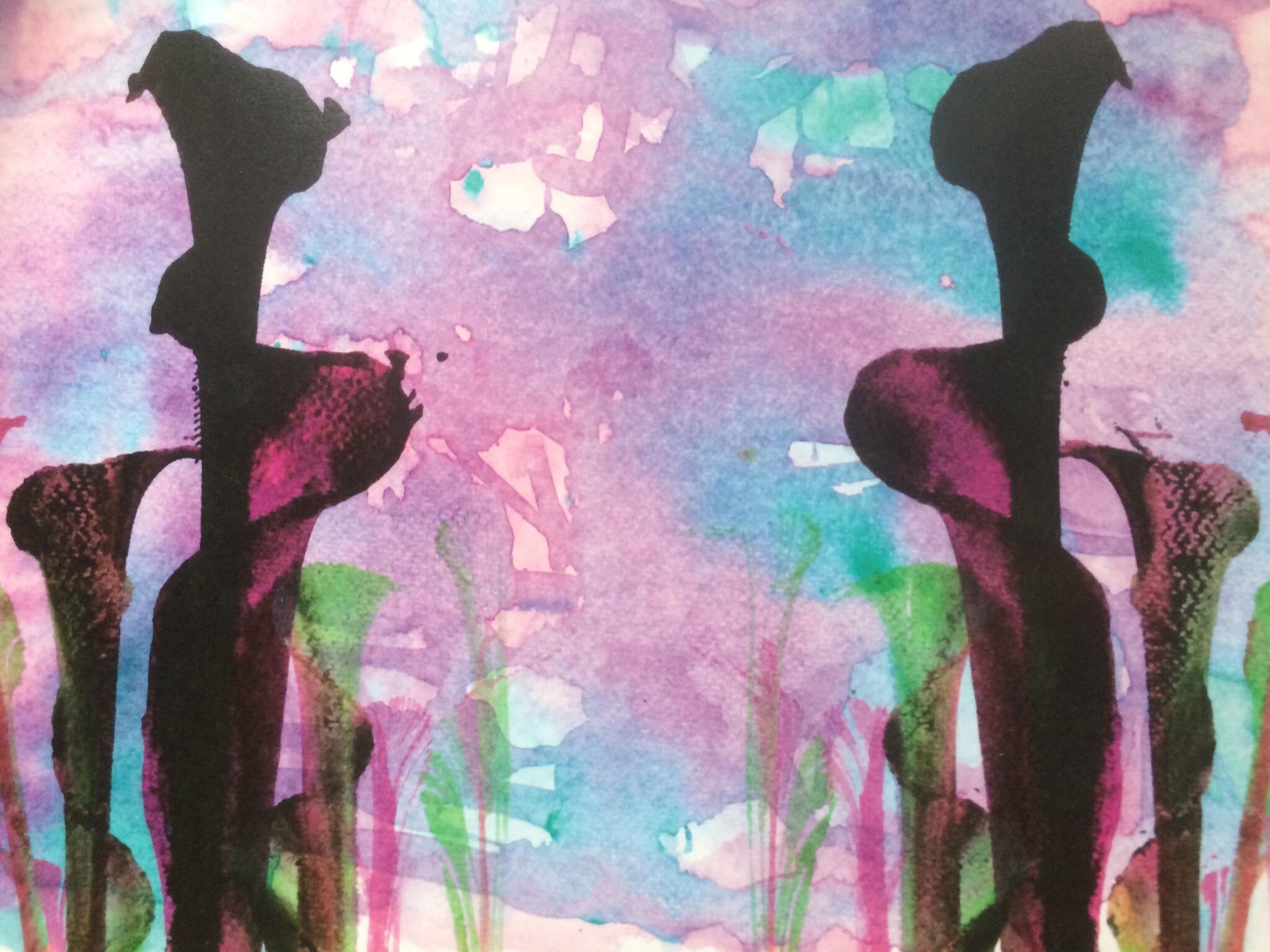 Seaweed String Art A4 Art Print - Etsy UK