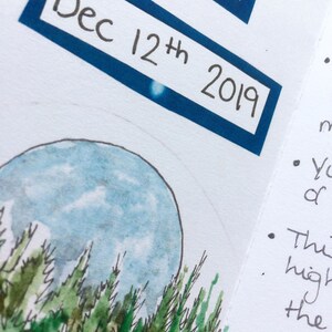 Full Moon Vol 1. Winter Zine - Etsy