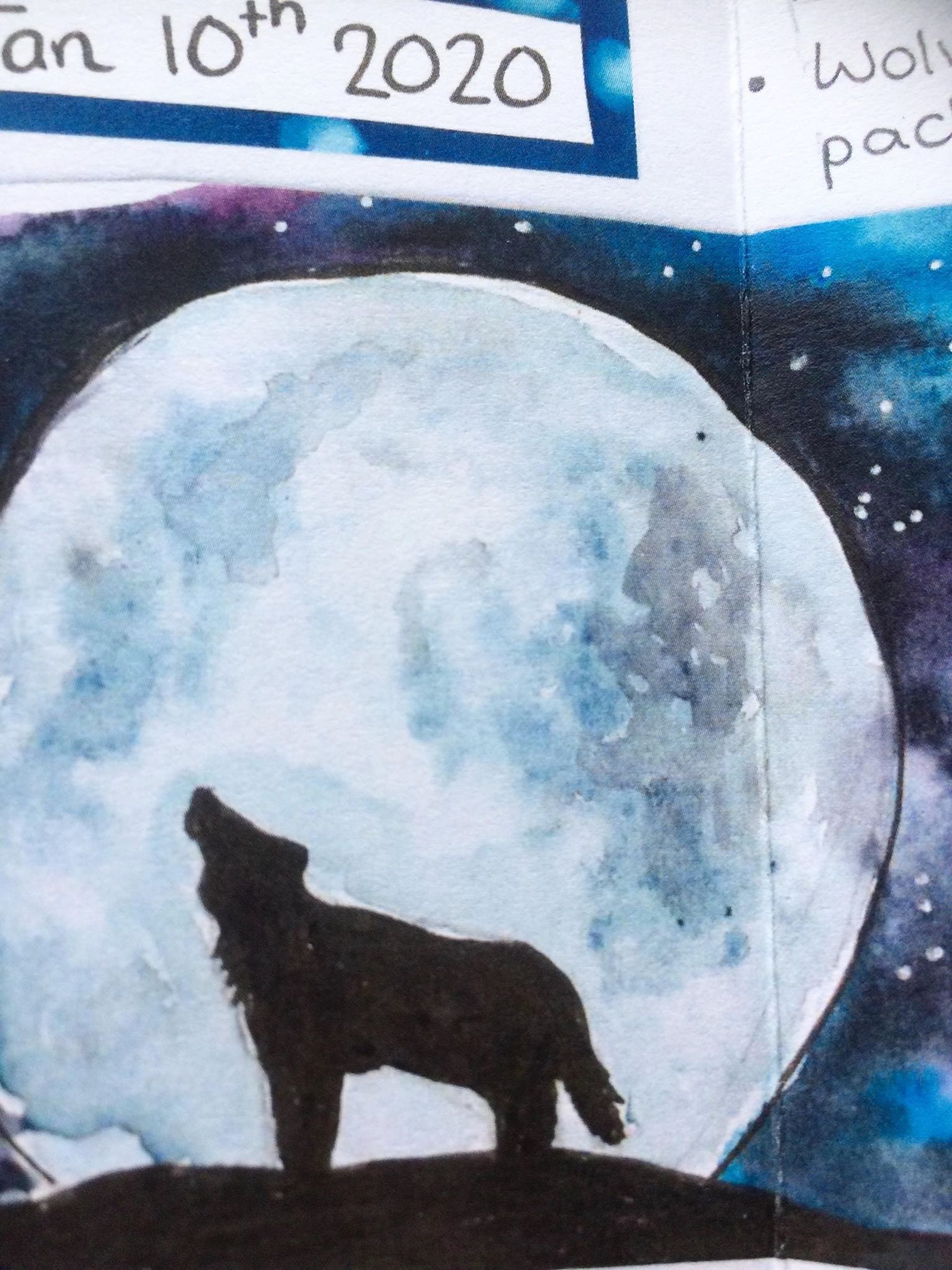 Full Moon Vol 1. Winter Zine - Etsy