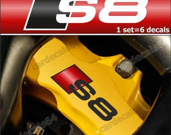 Audi Brake Decal | Etsy