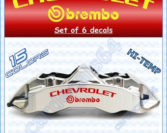 Brake Caliper Stickers - Etsy