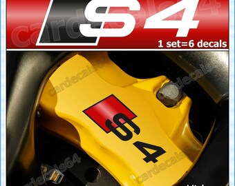 Audi Brake Decal - Etsy