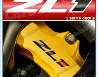 Zl1 Caliper Decals - Etsy