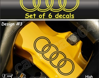 Audi Rings Decals - Etsy
