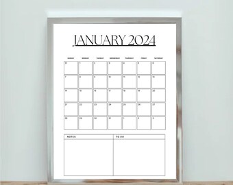 2024 Digital Calendar - Stylish and Functional Planner for Your Year ...