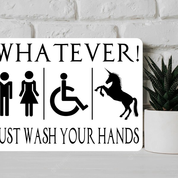 Lgbtq Bathroom Sign - Etsy
