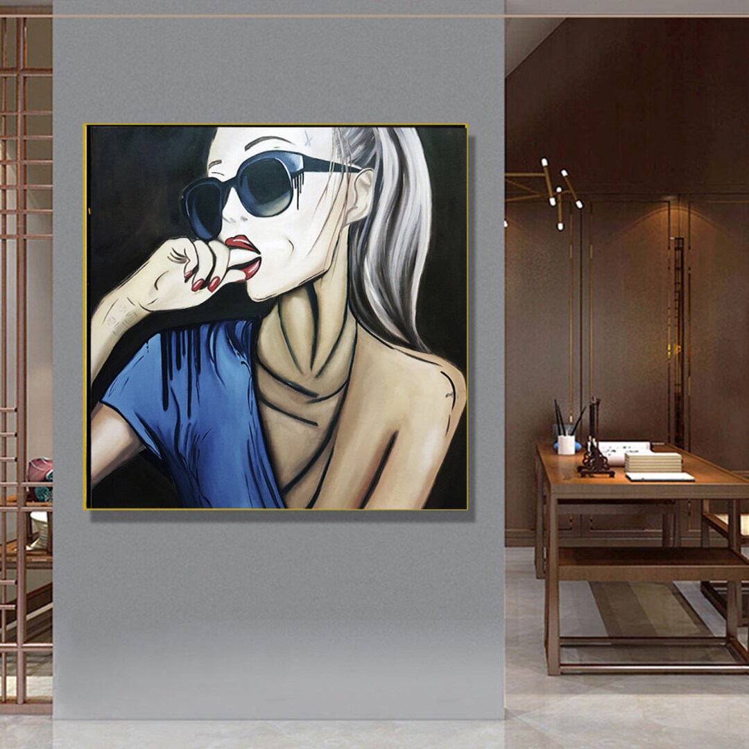 Brown Nude Painting Original Sexy Art From Bedroom Erotic Painting Love ...