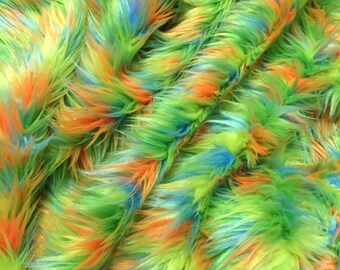 Green faux fur | Etsy