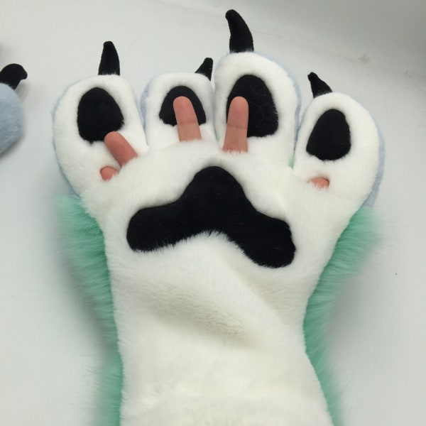 Black Fursuit Paws - Etsy