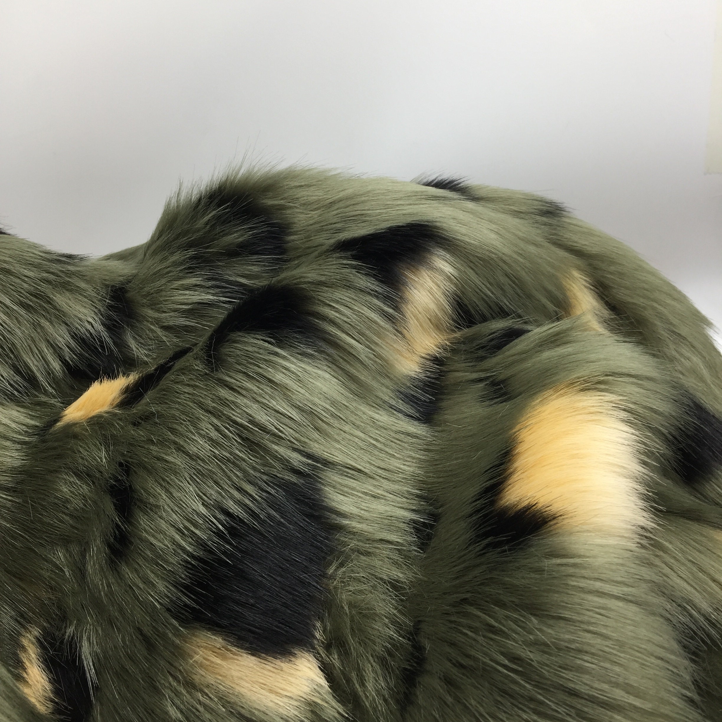 Faux Fur Fabric Furry Jacquard Patches Fluffy Soft Warm Fur - Etsy