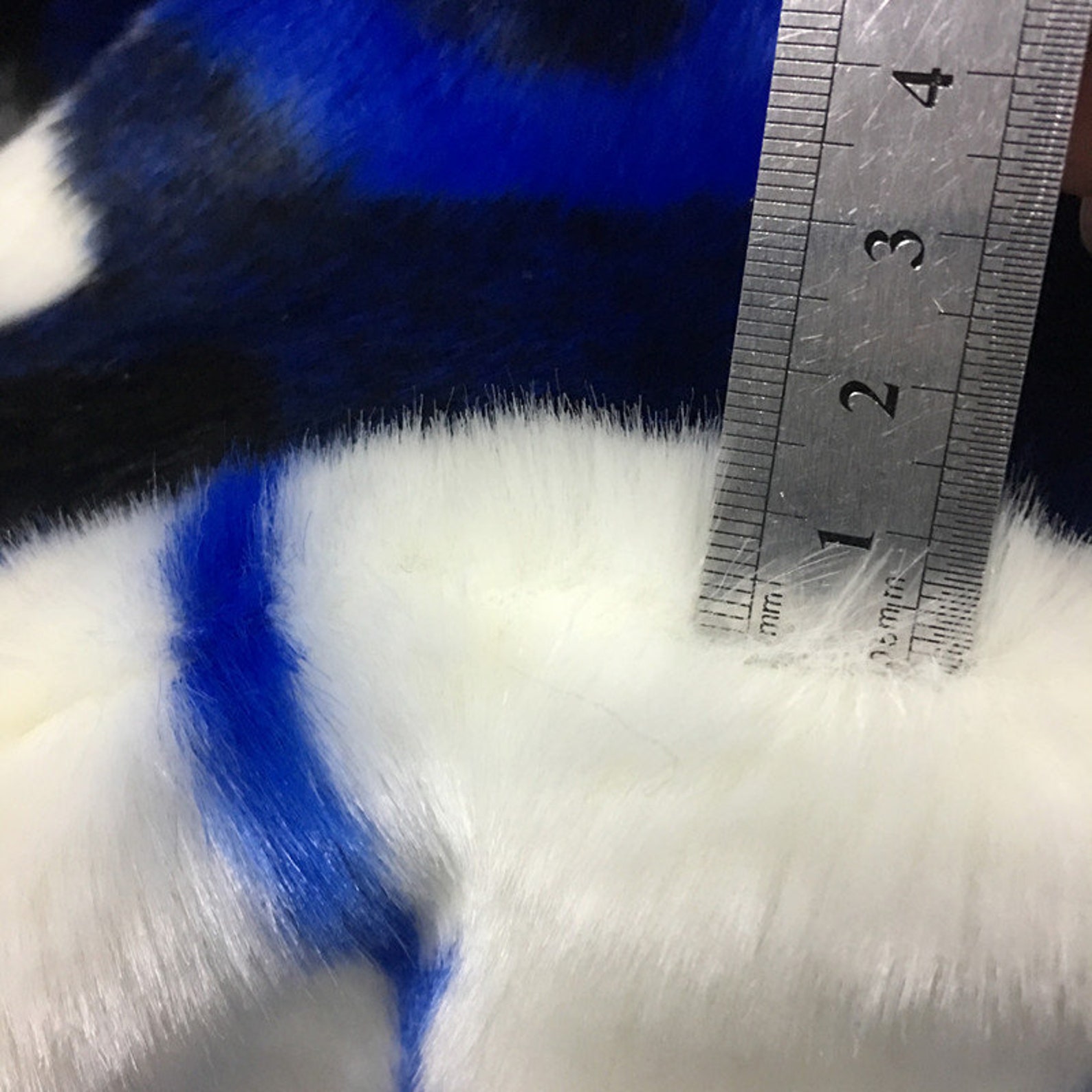 Faux Fur Jacquard Fabric Square Cut Multi Pattern Short Pile | Etsy